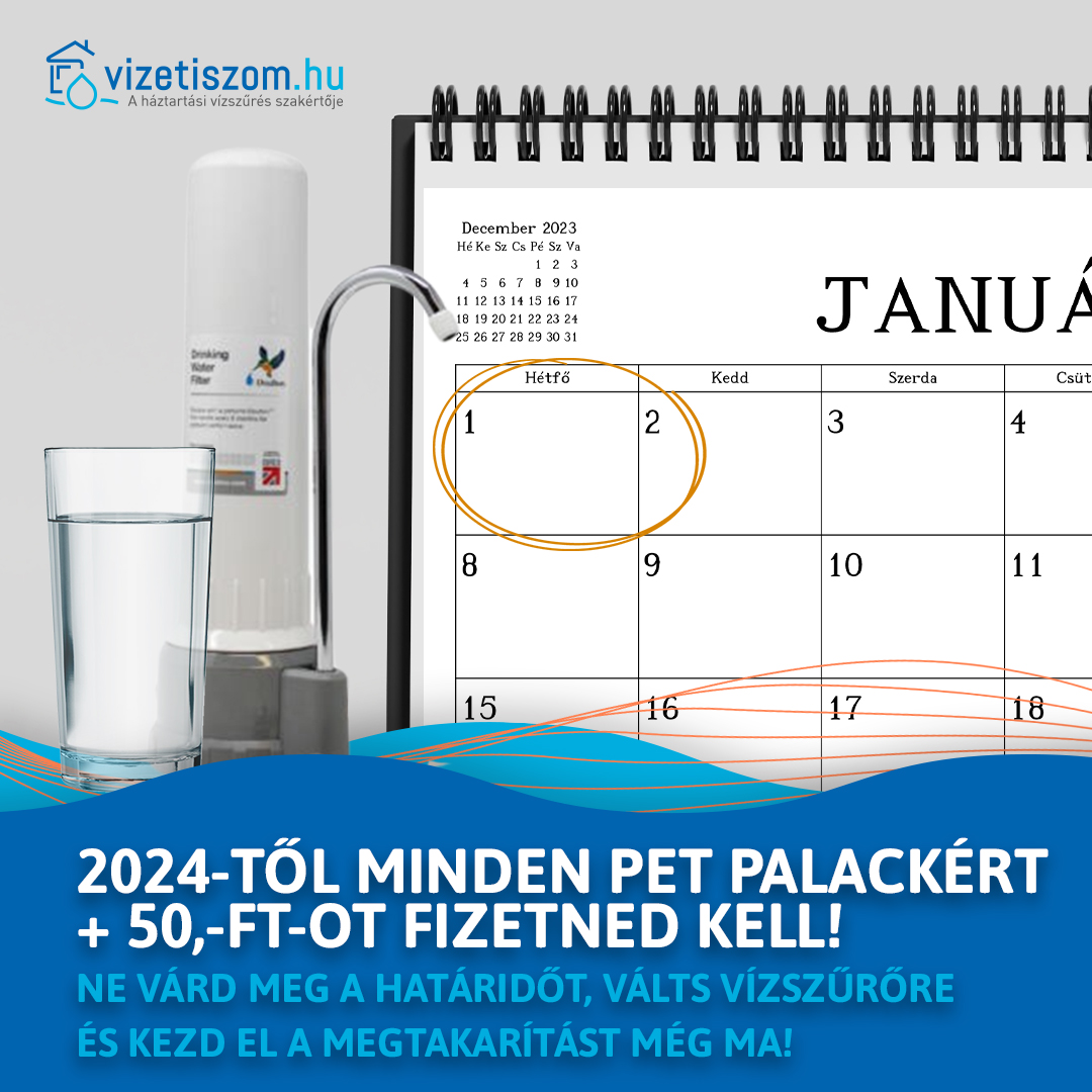 PET-palackok újrahasznosítása 2024-től